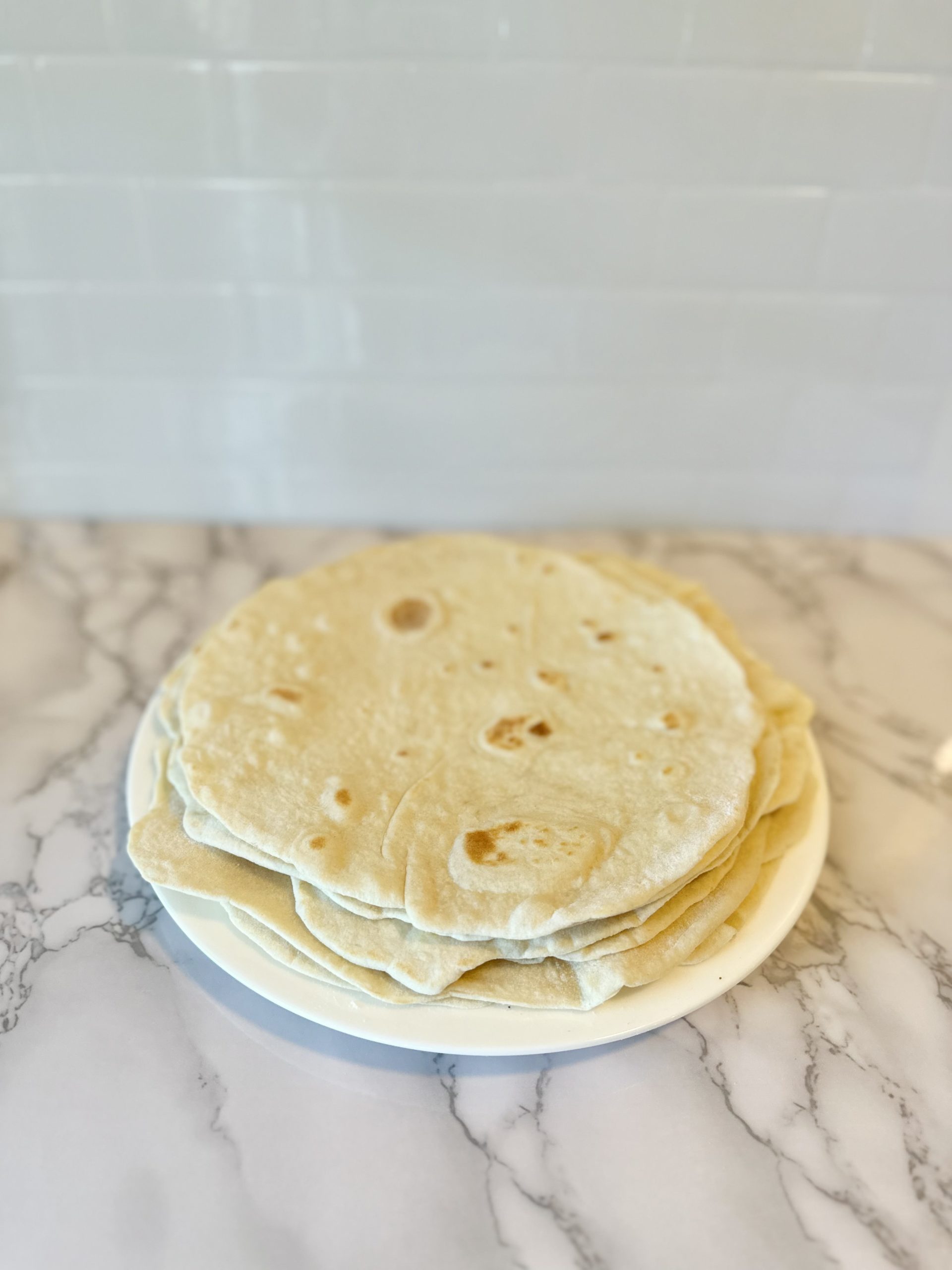 The PERFECT Homemade Flour Tortillas