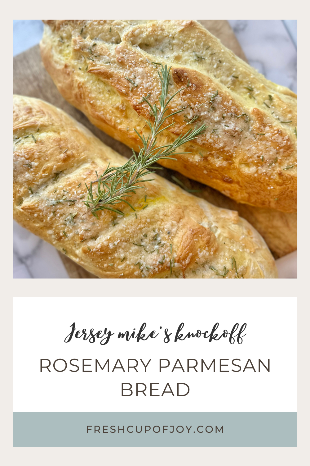 Rosemary Parmesan Bread: Jersey Mike's Copycat Recipe - Fresh Cup of Joy
