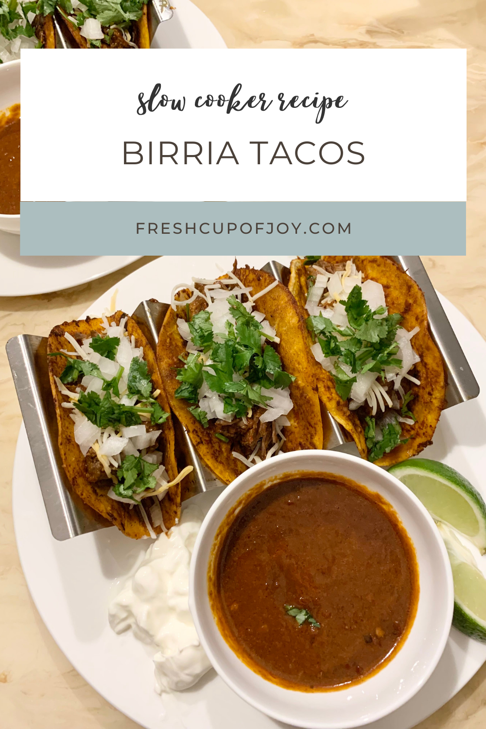 Slow Cooker Birria Tacos: A Delicious Recipe for Taco Lovers - Fresh Cup of Joy