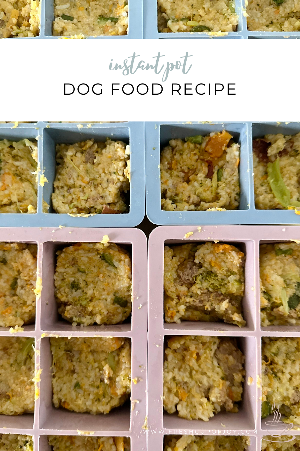 Homemade 20-minute Instant Pot Dog Food Recipe - Fresh Cup of Joy