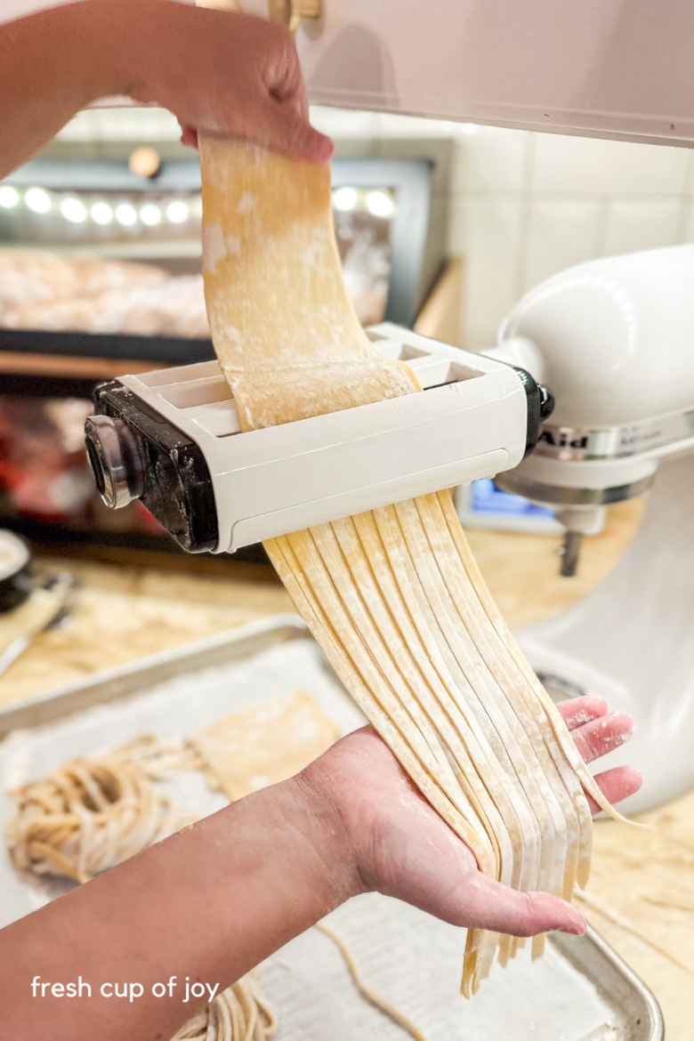 How to Make Homemade Pasta [EASY] - Fresh Cup of Joy