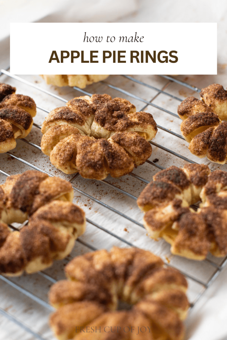 Apple Pie Ring Recipe | Easy Fall Dessert Recipe - Fresh Cup of Joy