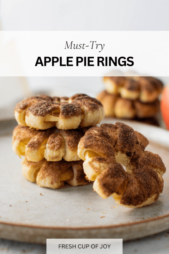 Apple Pie Ring Recipe | Easy Fall Dessert Recipe - Fresh Cup of Joy