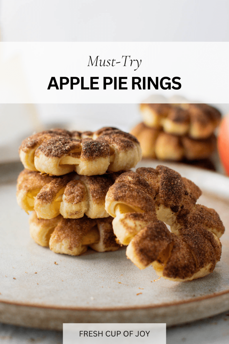 Apple Pie Ring Recipe | Easy Fall Dessert Recipe - Fresh Cup of Joy