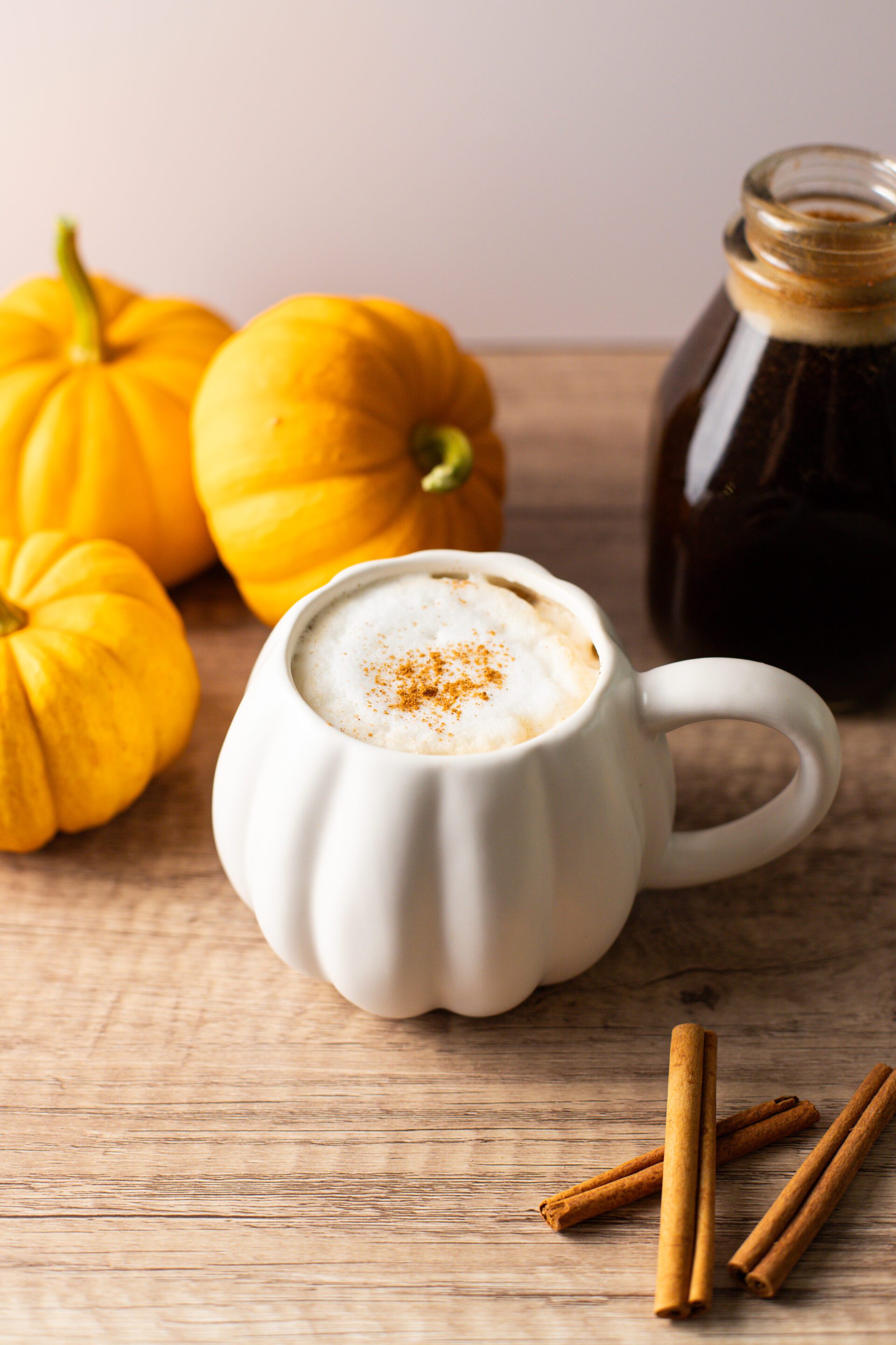 Healthier Pumpkin Spice Latte Syrup Recipe - Fresh Cup of Joy