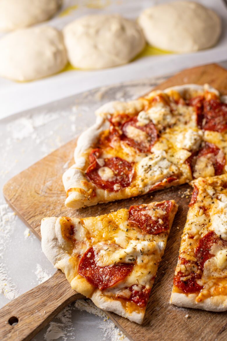 How to Make Pepperoni Pizza with Hot Honey - Fresh Cup of Joy