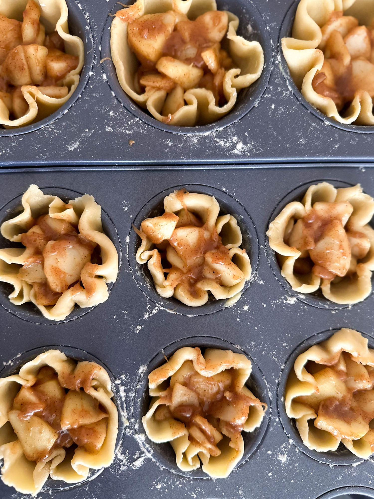 Mini Apple Pie Recipe (Baked in Muffin Tins!) - Fresh Cup of Joy